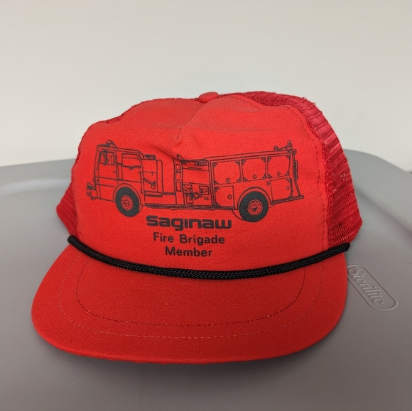 Accessories | Vintage Saginaw Fire Brigade Snapback | Poshmark